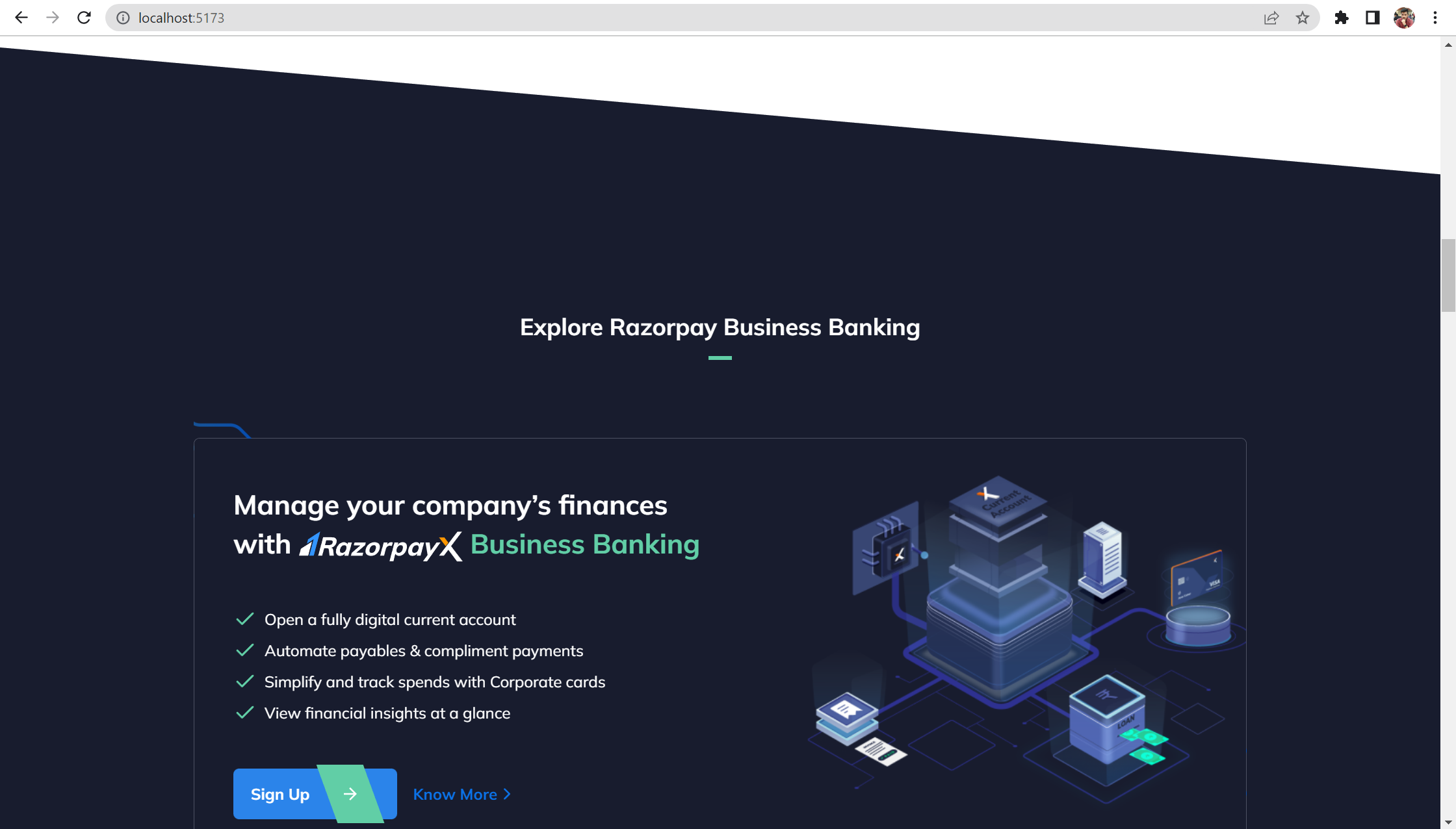 GitHub - VaibhavDawar/razorpay-clone