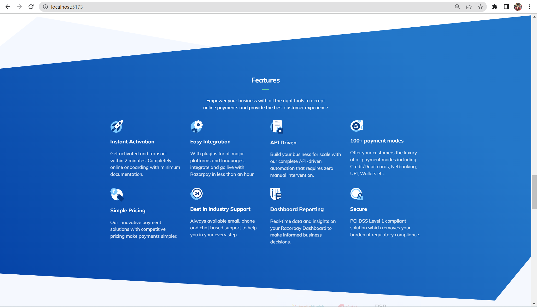 GitHub - VaibhavDawar/razorpay-clone