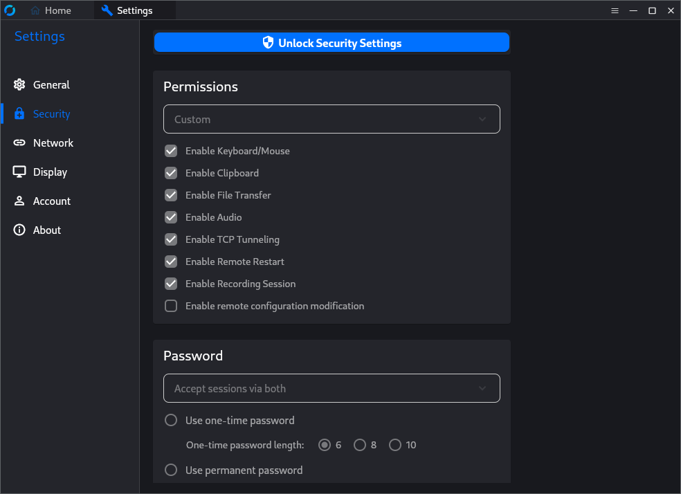 Cannot Unlock Security Settings In Nightly On Wayland · Issue 4195 · Rustdeskrustdesk · Github