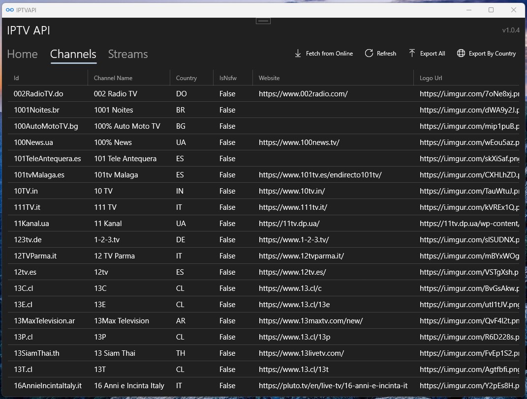 GitHub - manusoft/IPTV-Link-Validator: IPTV API Link Validator in WinUI3 GitHub - manusoft/IPTV-Link-Validator: IPTV API Link Validator in WinUI3