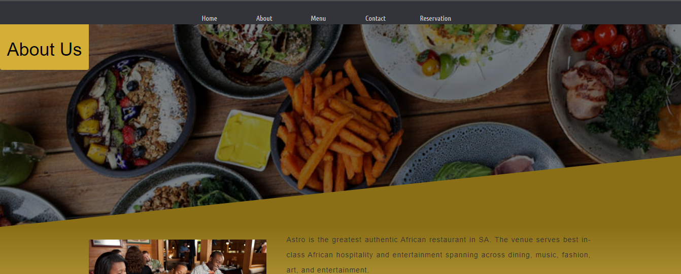 GitHub - MolebohengMakhapha/Astro-Potspot: Mockup website created with ...