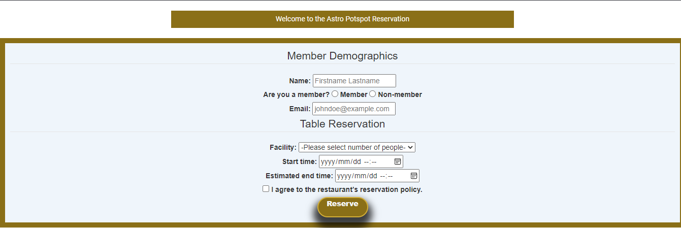 GitHub - MolebohengMakhapha/Astro-Potspot: Mockup website created with ...