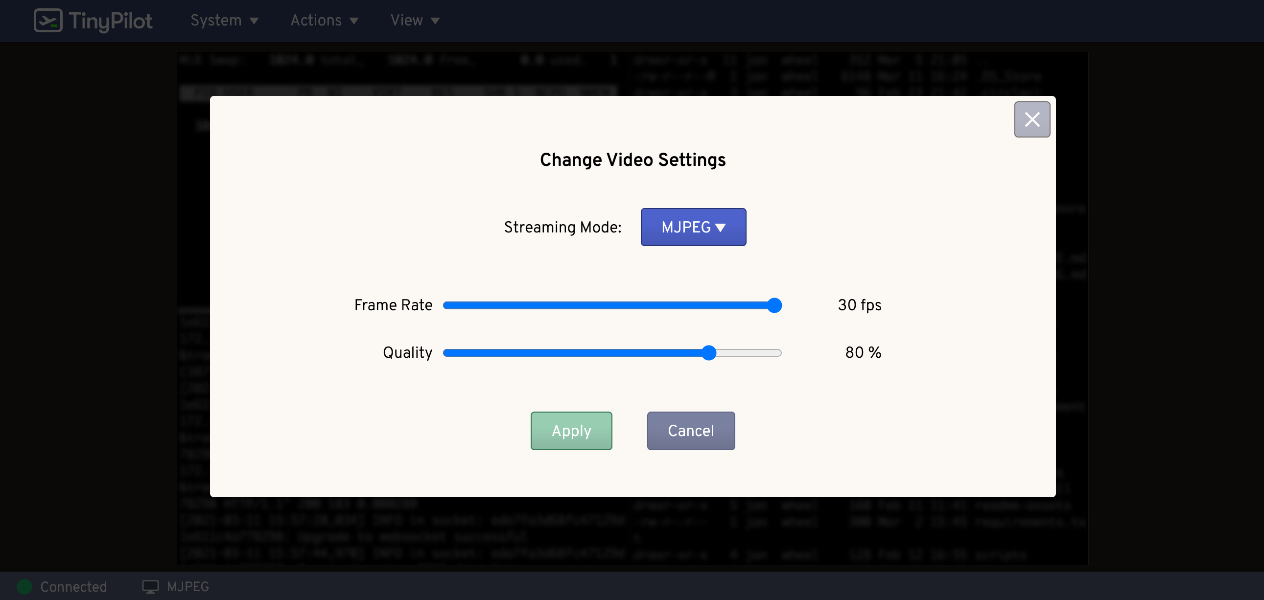 Respect dark mode system preference · Issue #1091 · tiny-pilot/tinypilot · GitHub
