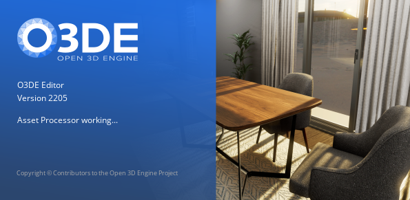 [Linux] Editor splash screen on load displays "Development Build" instead of "Version 22.05.0 ...