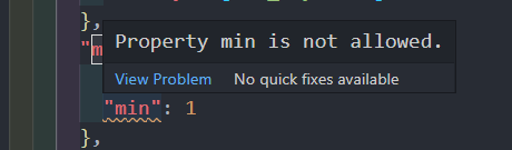 min health attribute is wrongfully not allowed. · Issue #106 · Blockception/BC-Minecraft-Bedrock ...