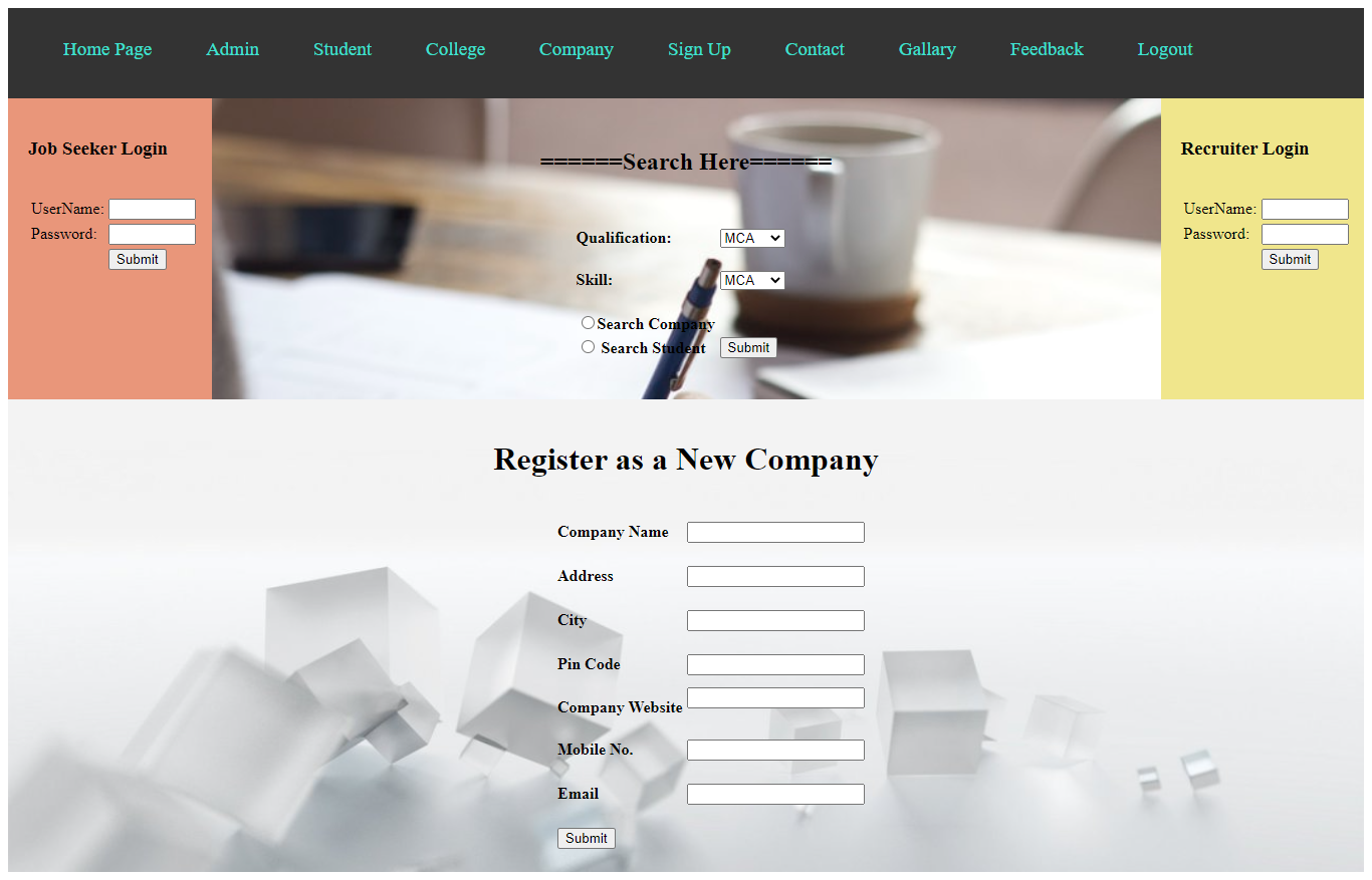 Github Ankita Dake Jobportalwebsite