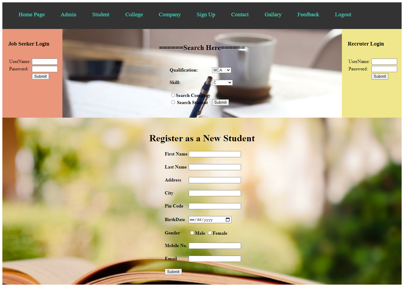 GitHub - Ankita-Dake/JobPortalWebsite