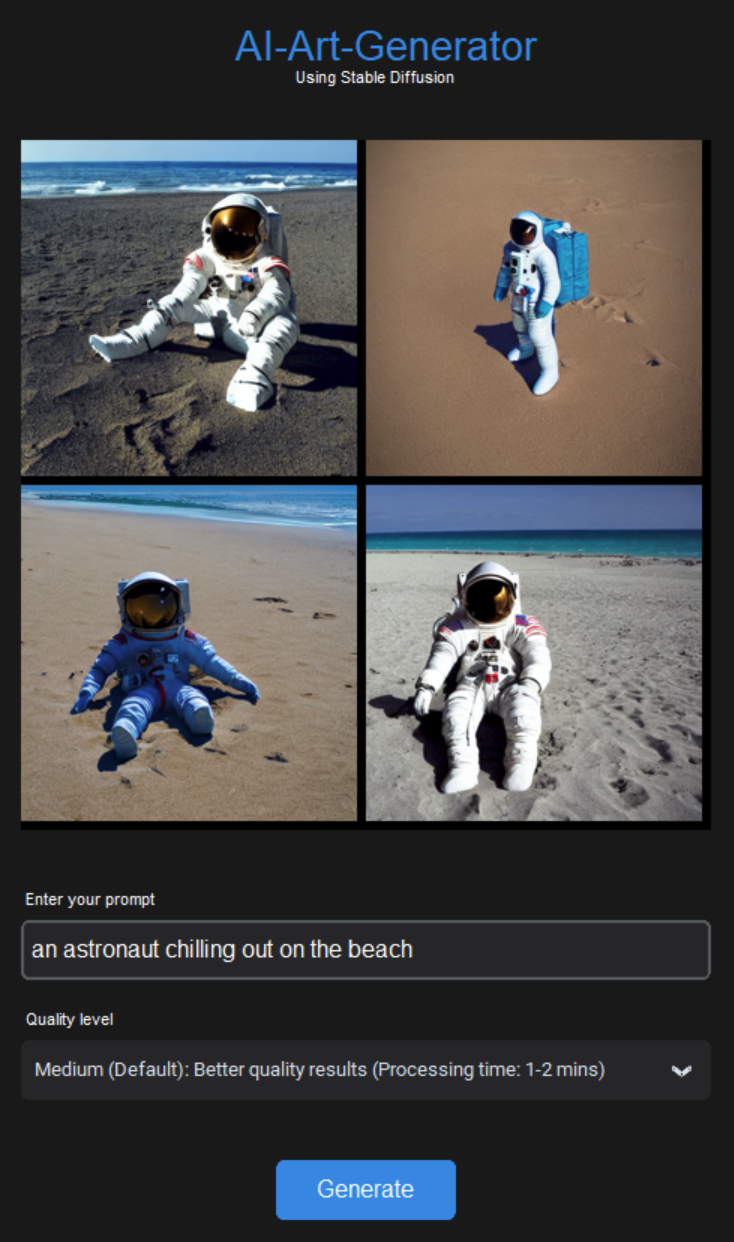 GitHub - SherrySingh03/AI-Art-Generator: An AI system that can create ...