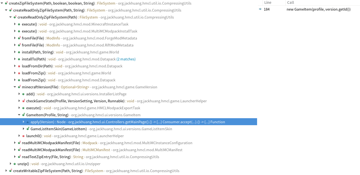 ZipFileSystem.addToTree 导致栈溢出 · Issue #520 · HMCL-dev/HMCL · GitHub