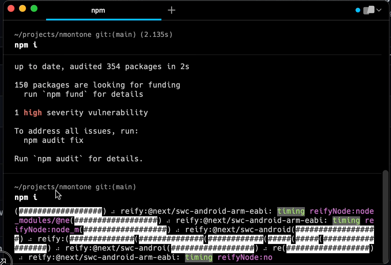 Resizing when is a text-based loading bar, cause duplicated text. · Issue #2730 · warpdotdev ...