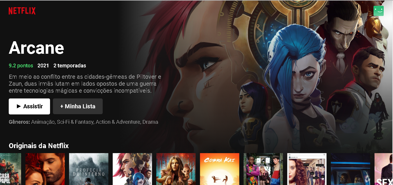 GitHub - CarlosAmorim94/Clone-Netflix: Clone da Netflix utilizando ...