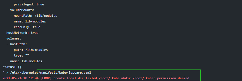non root user can not run sealer apply · Issue #161 · sealerio/sealer · GitHub