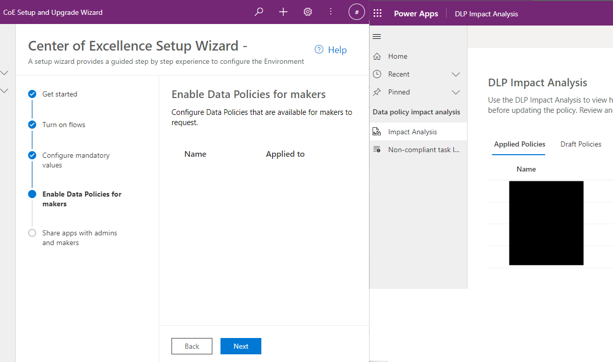 [CoE Starter Kit - BUG] Enable Data Policies for makers not shown any Data Policies · Issue ...