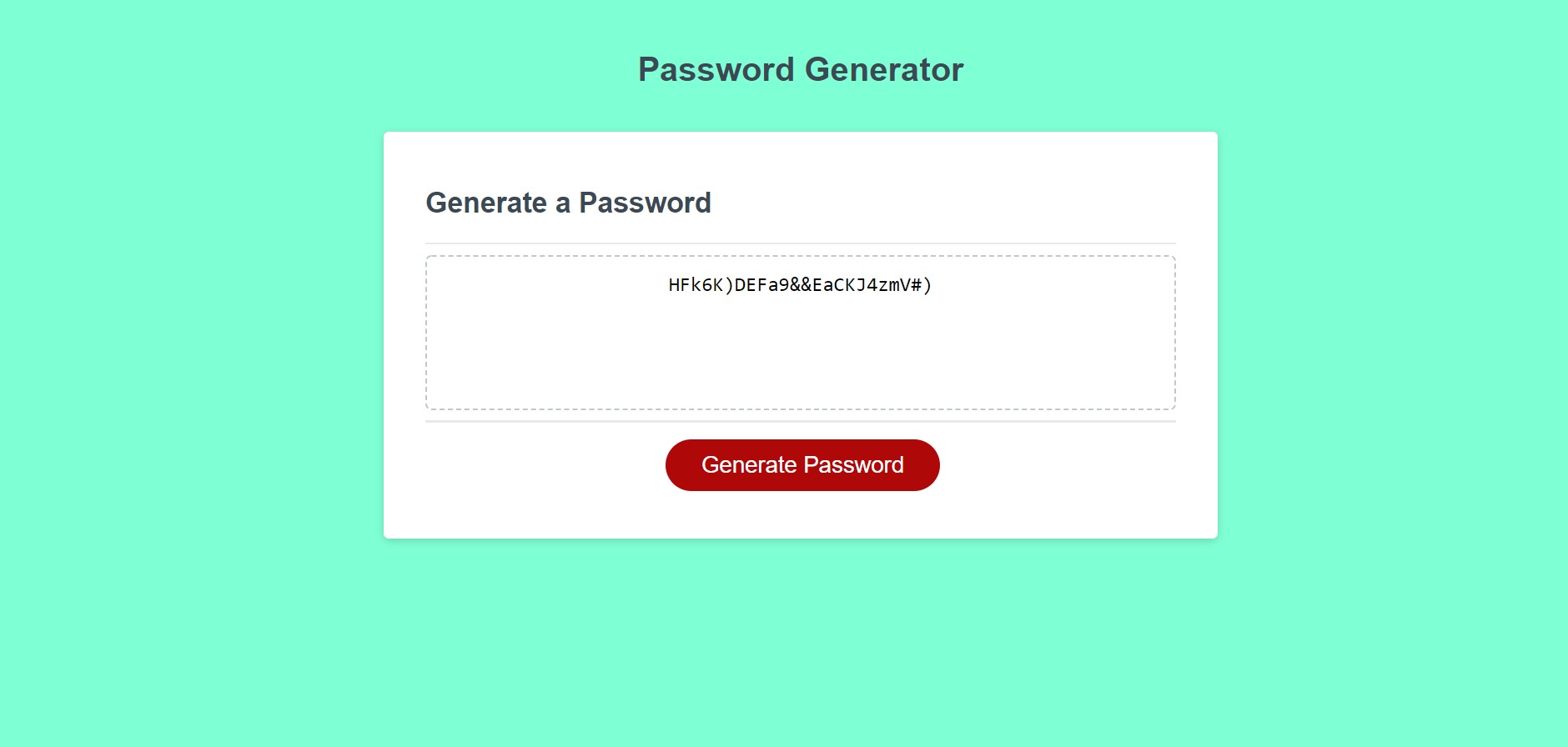 GitHub - Flying-dink/Password-Generator: An app that randomly generates ...