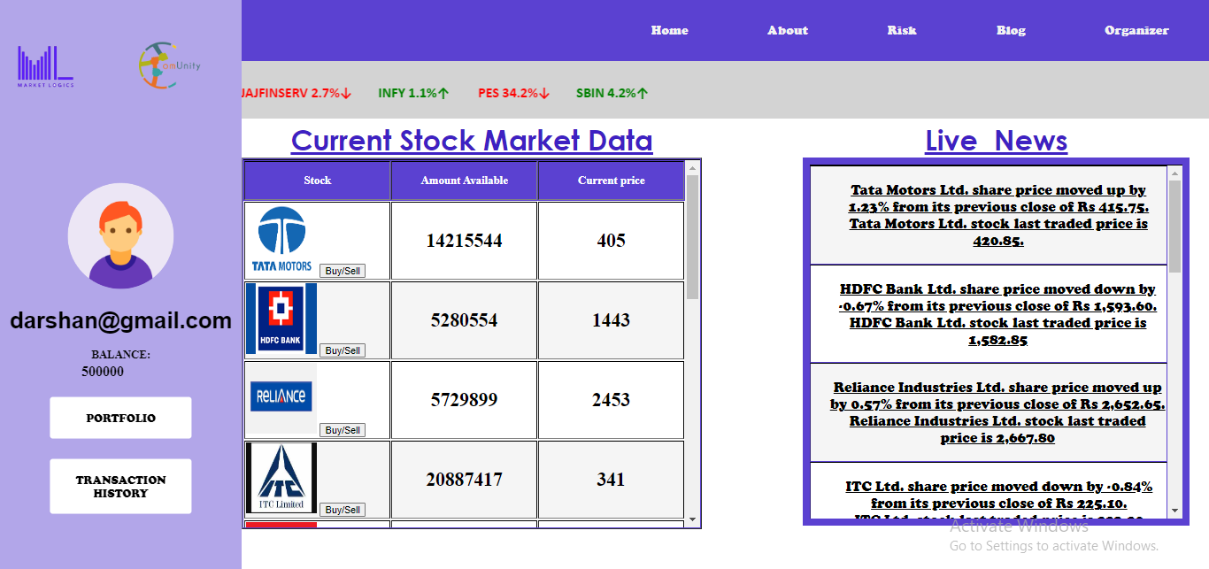 GitHub - dmjdarshan/Stock-Market-Simulation