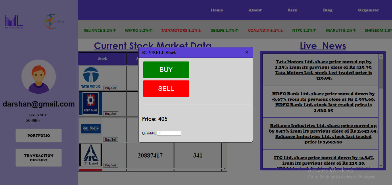 GitHub - dmjdarshan/Stock-Market-Simulation