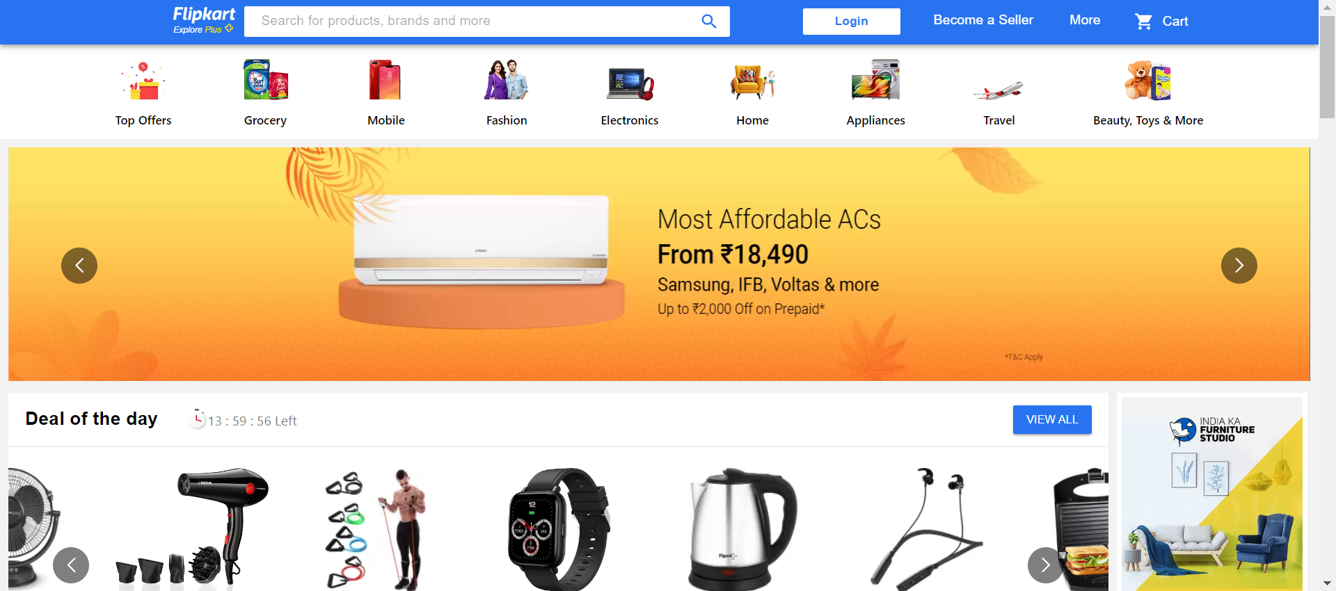 GitHub - Keshab0100/Flipkart-Clone: Deployment Link