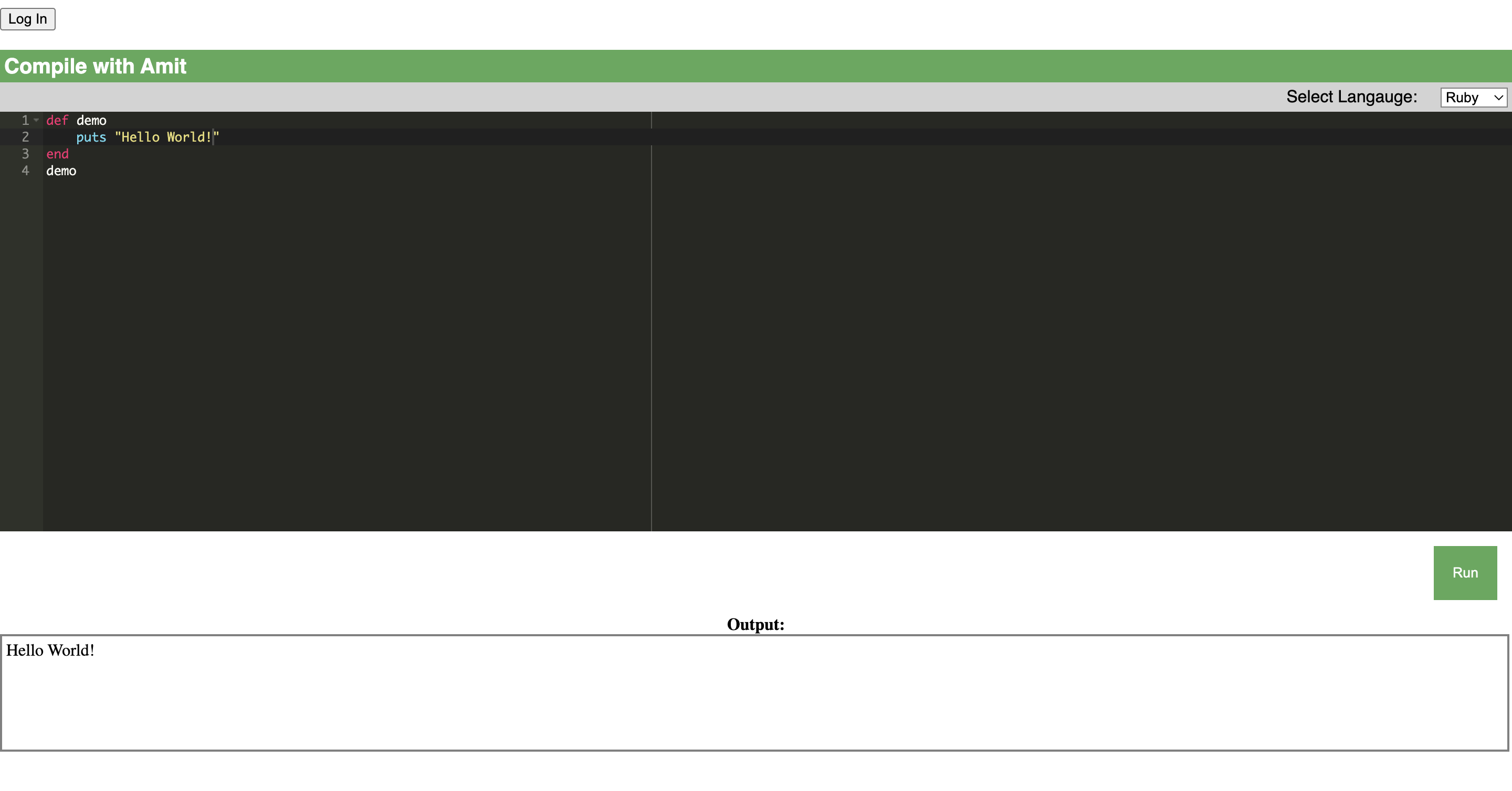 GitHub - amikumar-mdsol/online-compiler