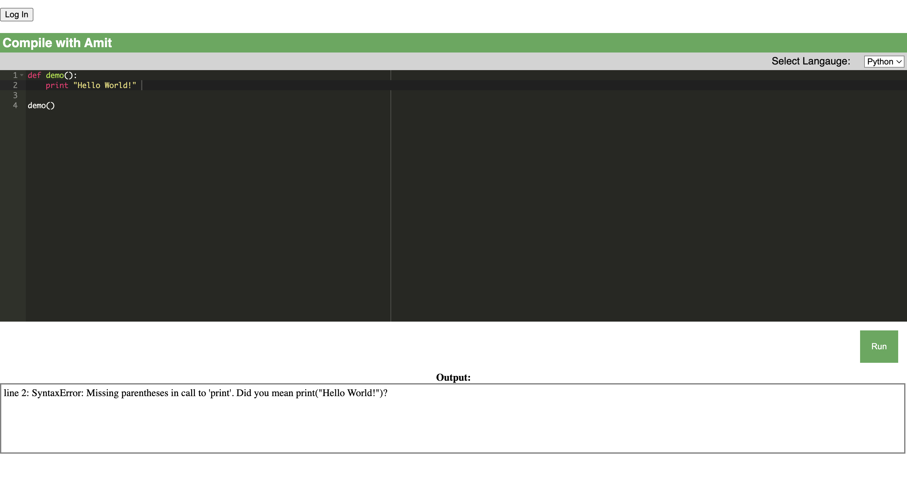 GitHub - amikumar-mdsol/online-compiler