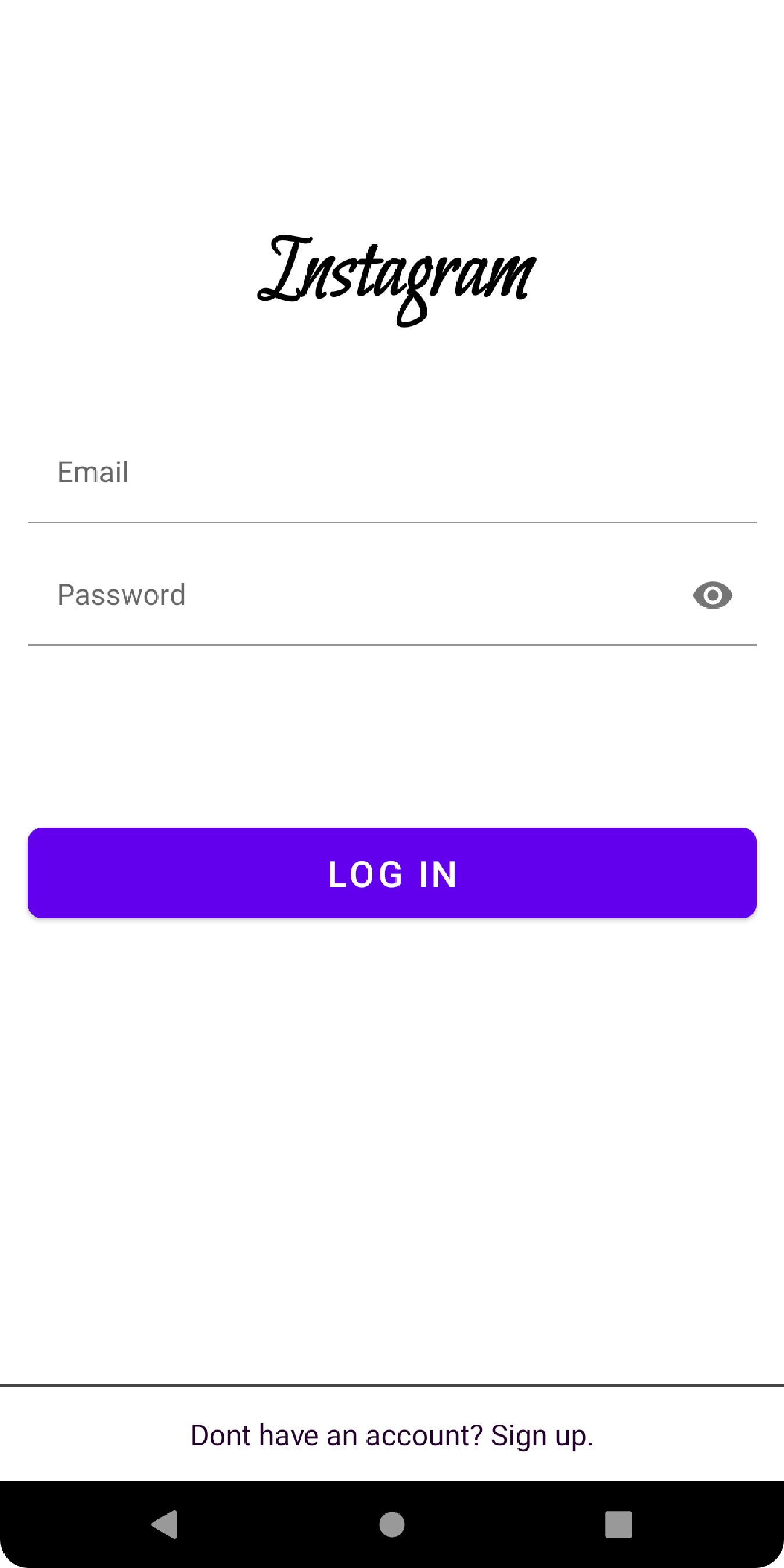 GitHub - prashant-027/Insta_clone: It's a intagram clone made on Android Studio.