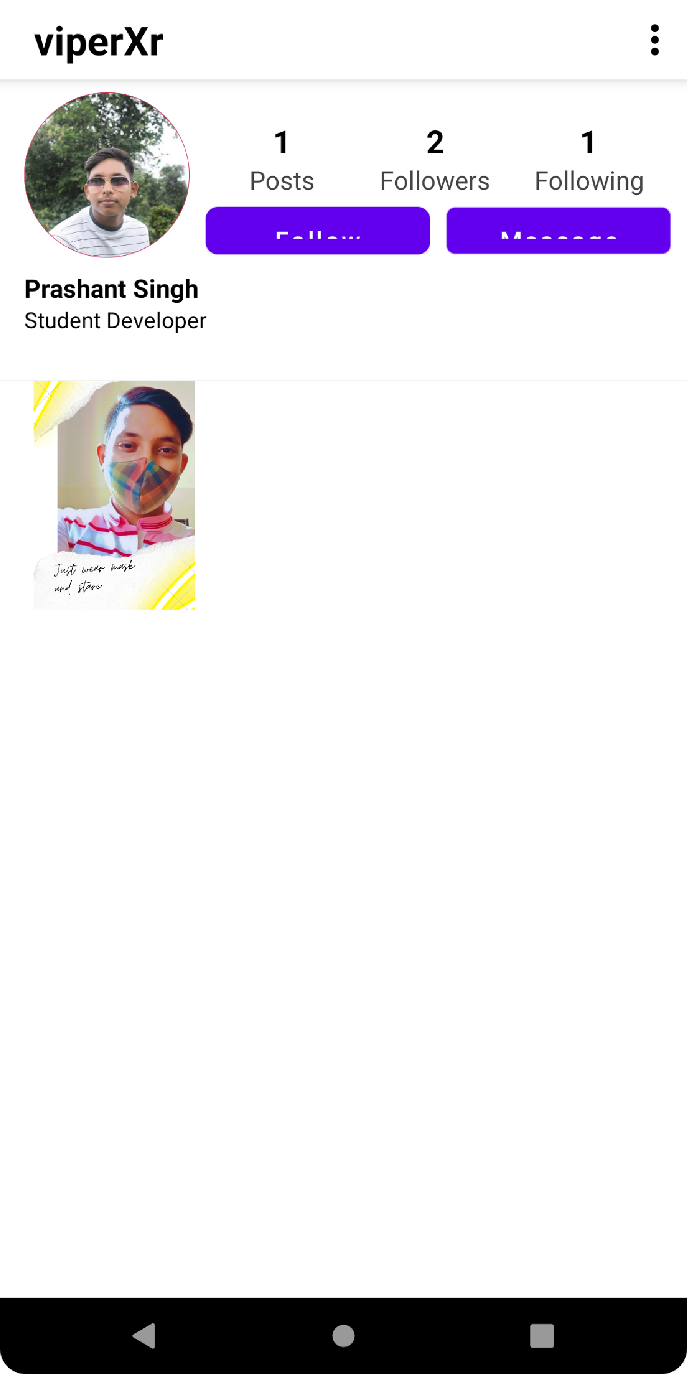 GitHub - prashant-027/Insta_clone: It's a intagram clone made on Android Studio.