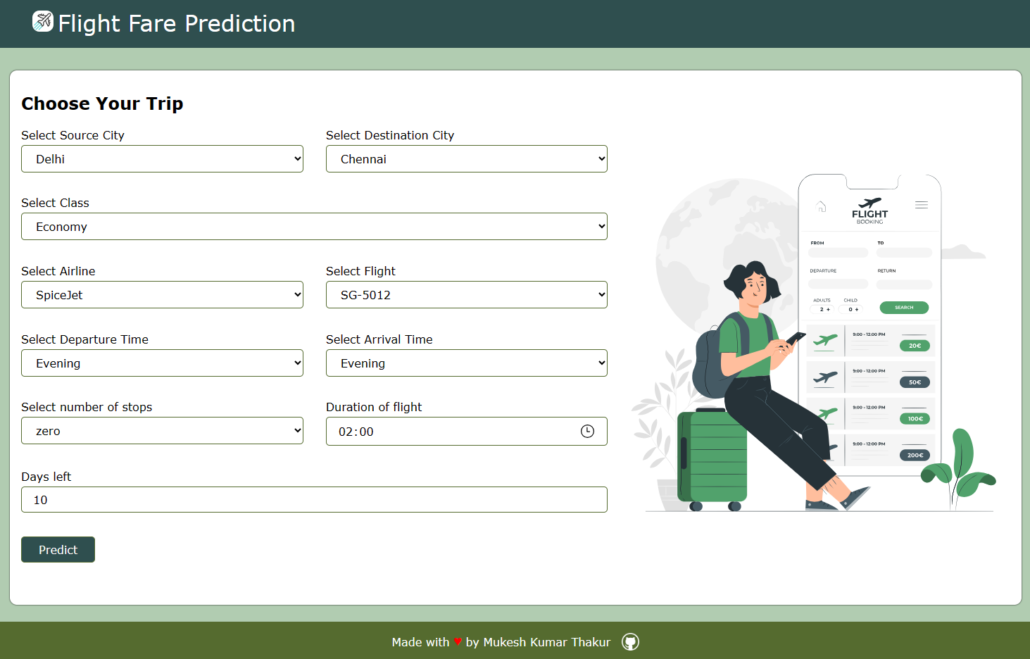 GitHub - CaptaiN785/Flight-Fare-Prediction