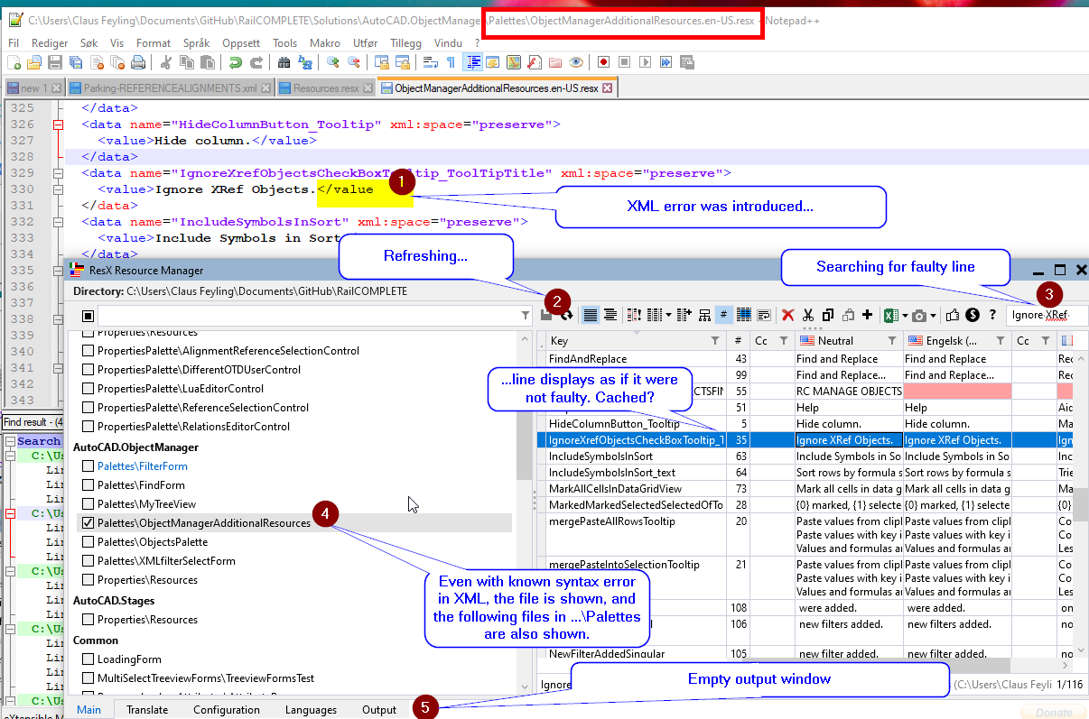 Speed up editing of large chunks of text · Issue #341 · dotnet/ResXResourceManager · GitHub