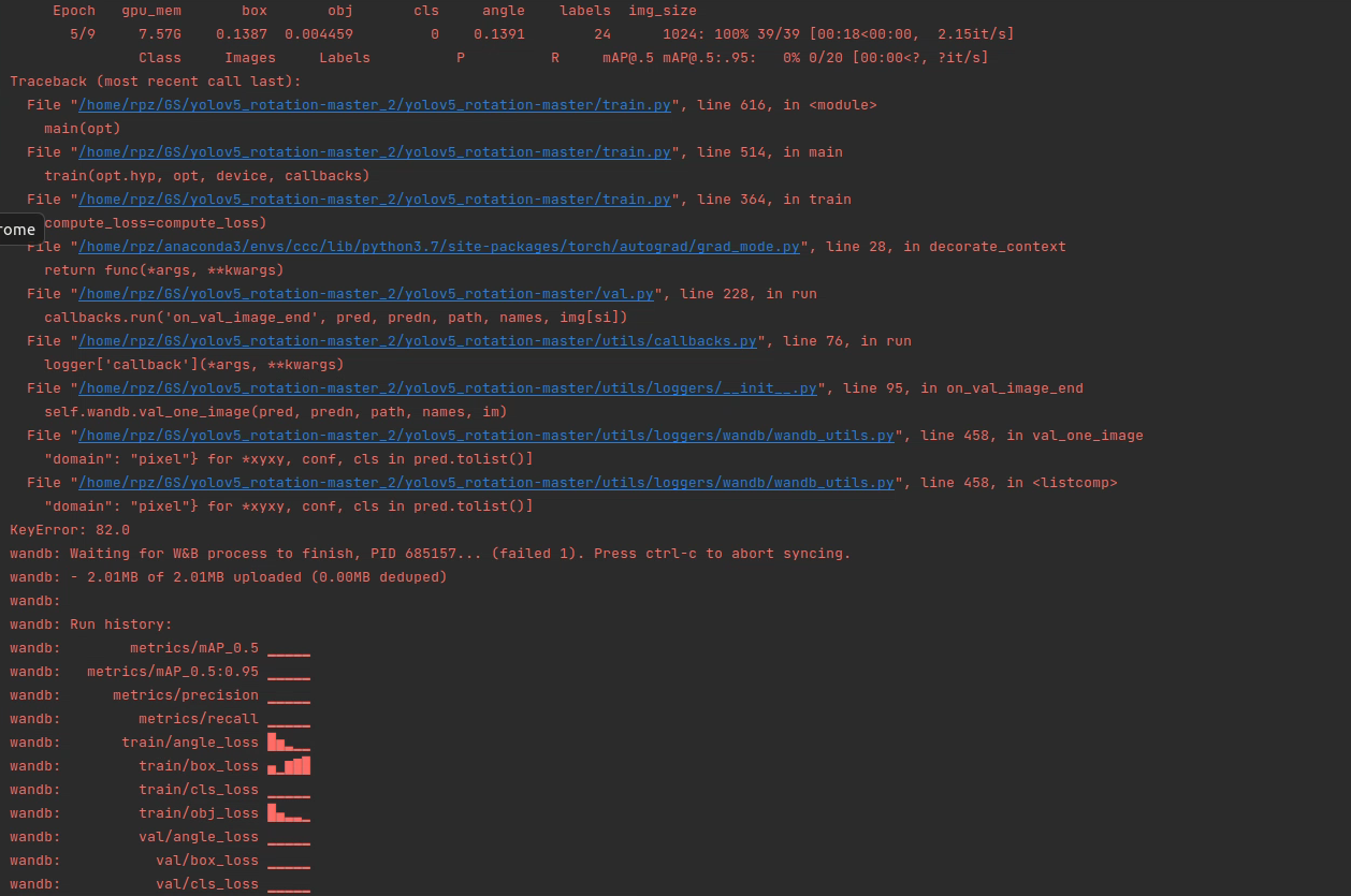 训练报错 · Issue #19 · acai66/yolov5_rotation · GitHub