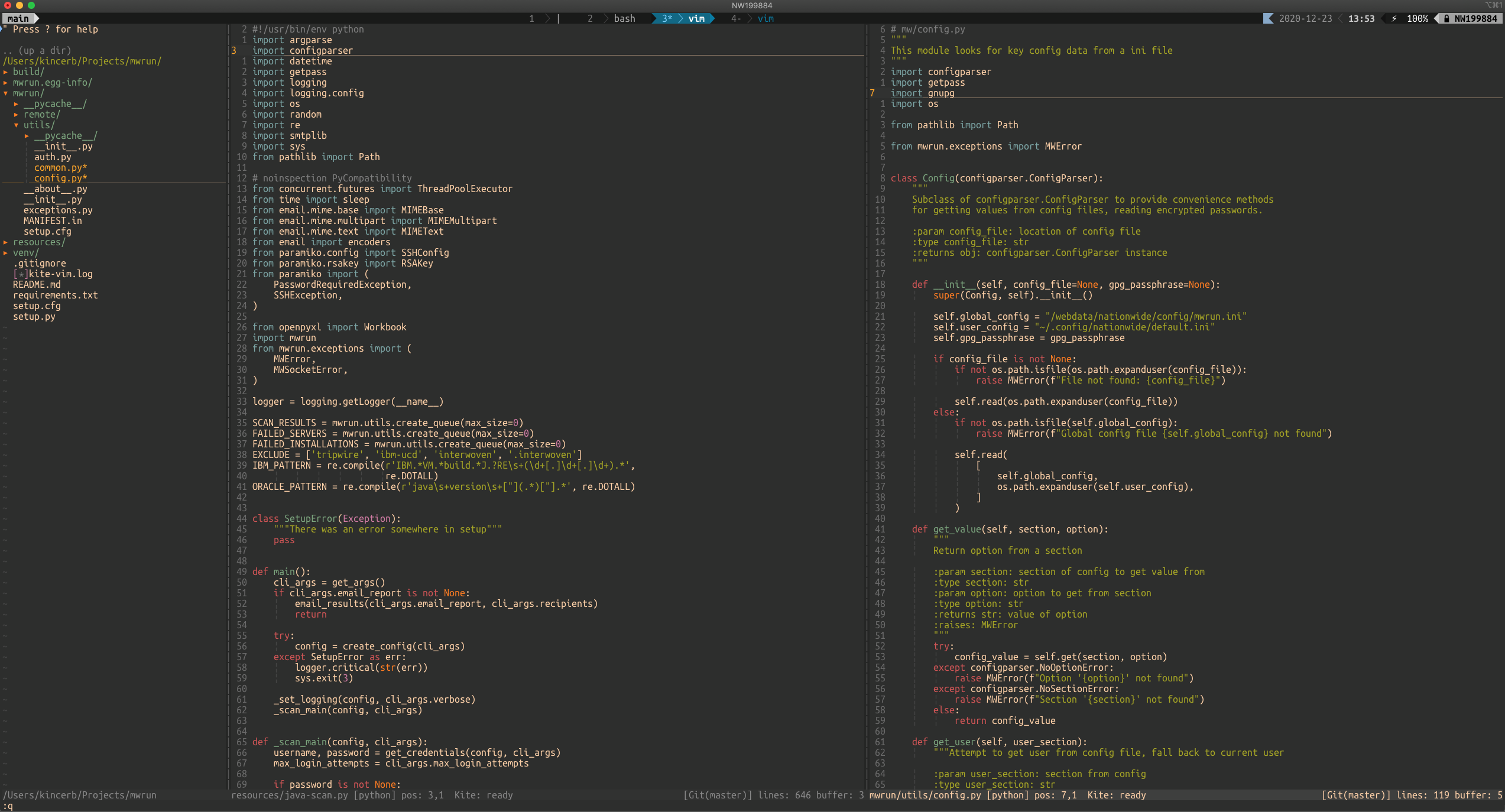 vim hangs when trying to quit a split · Issue #518 · kiteco/issue-tracker · GitHub