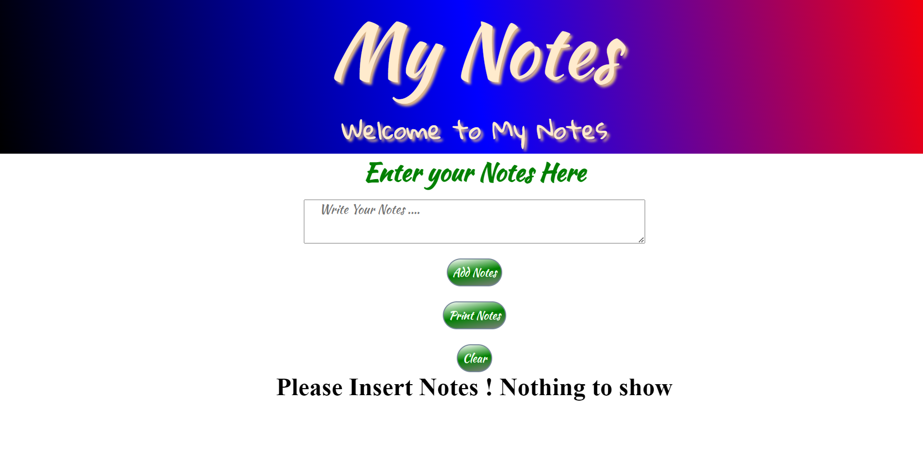 GitHub - ArindamDutta02082001/Notes_final: A simple Note taking website ...