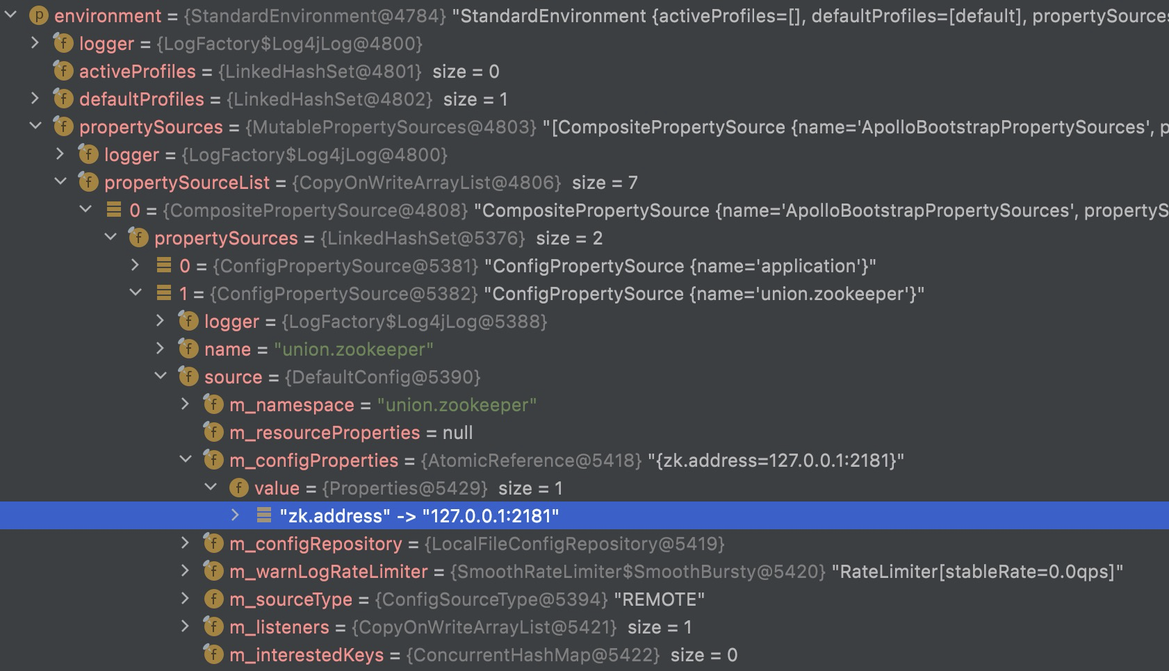 一个namespace中使用占位符引用另一个namespace某一个属性，不生效 · Issue #4264 · apolloconfig/apollo · GitHub