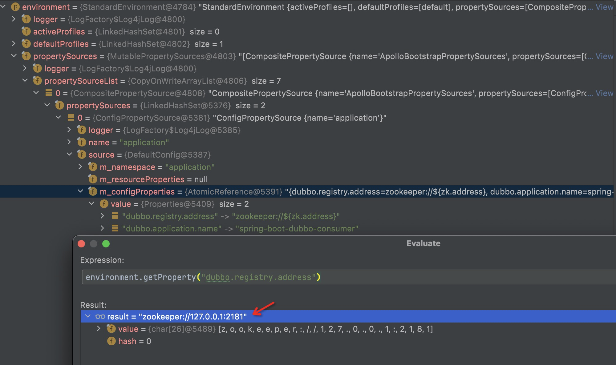 一个namespace中使用占位符引用另一个namespace某一个属性，不生效 · Issue #4264 · apolloconfig/apollo · GitHub