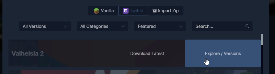 Add button to go to modpack project page · Issue #667 · gorilla-devs/GDLauncher · GitHub