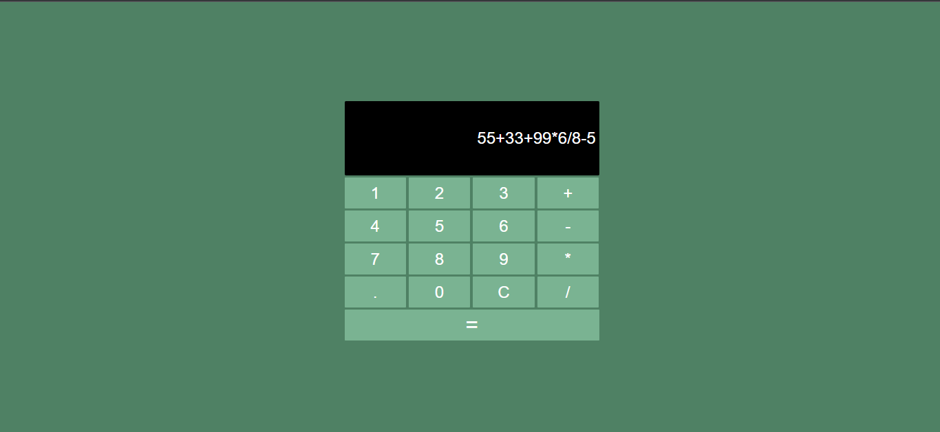 GitHub - Shivarajkumar456/Calculator