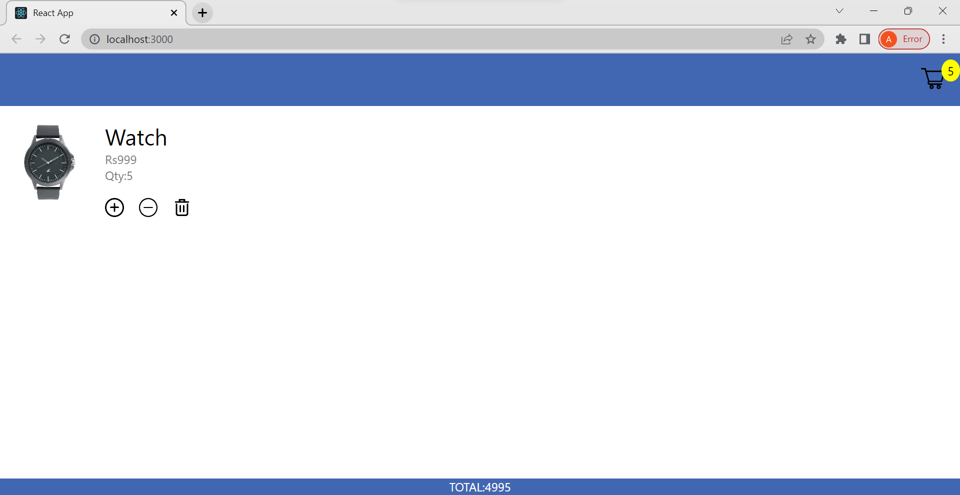 GitHub - aditya711-code/Cart: Basic Shopping Cart