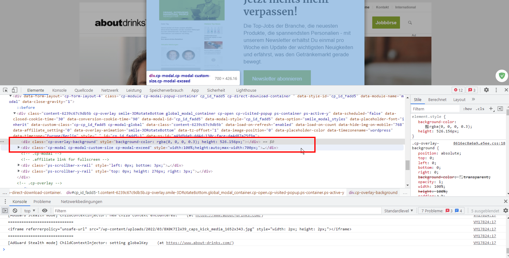 about-drinks.com · Issue #113360 · AdguardTeam/AdguardFilters · GitHub