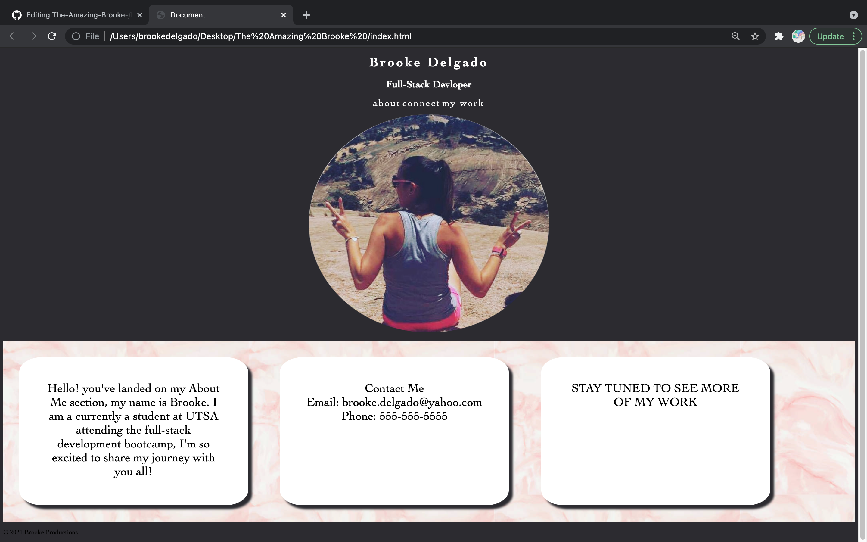 GitHub - brooke-delgado/The-Amazing-Brooke-