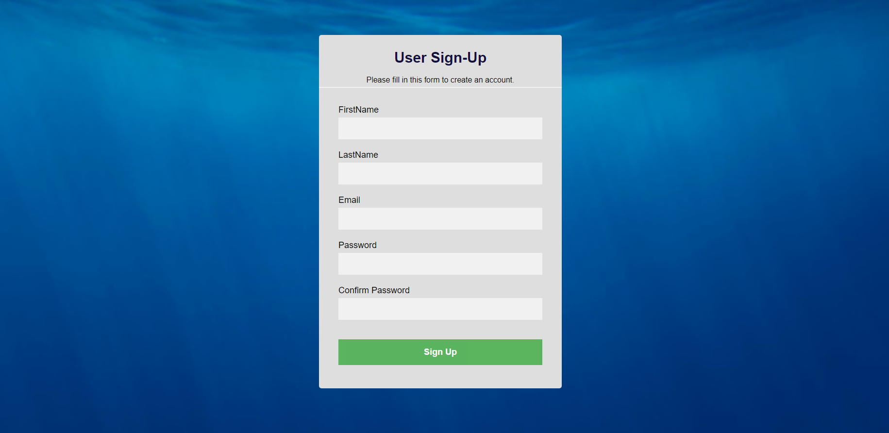 GitHub - manali-shinde/SignUp-page-in-HTML-with-validation