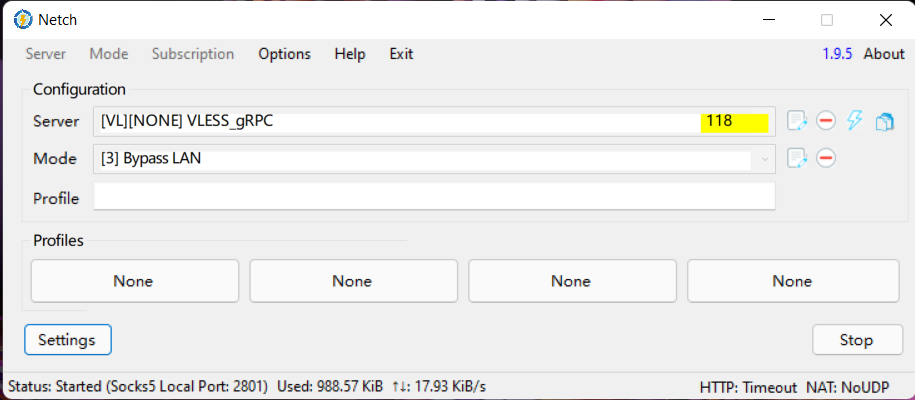 1.9.5 Issues · Issue #810 · netchx/netch · GitHub