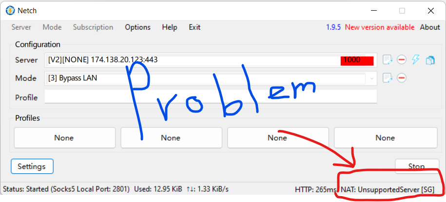 NAT : Unsupported server · Issue #600 · Jrohy/multi-v2ray · GitHub