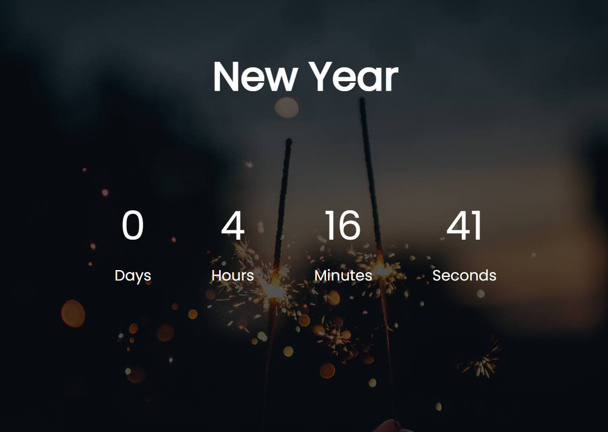 GitHub - Shashank7602/Countdown-Timer: New Year TImer