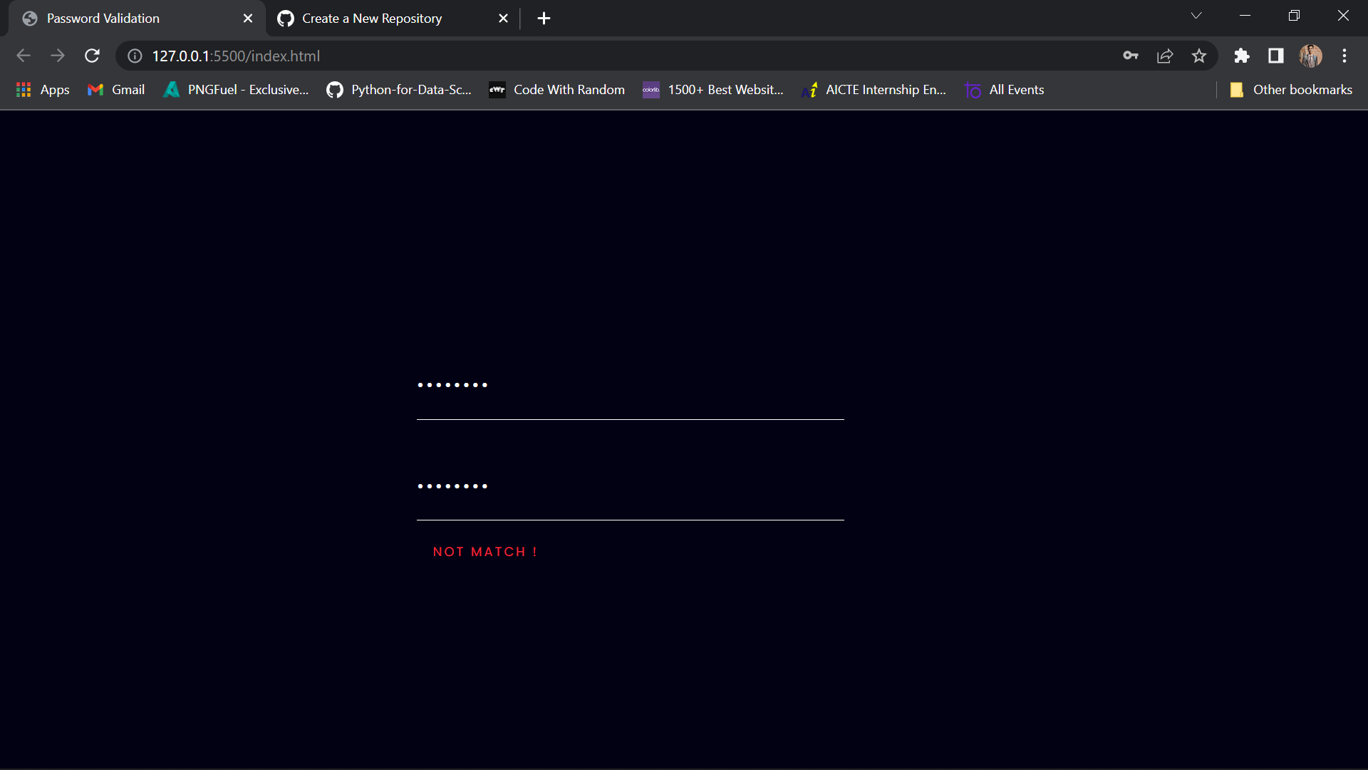 GitHub - Tananjay-git/Password_Validation