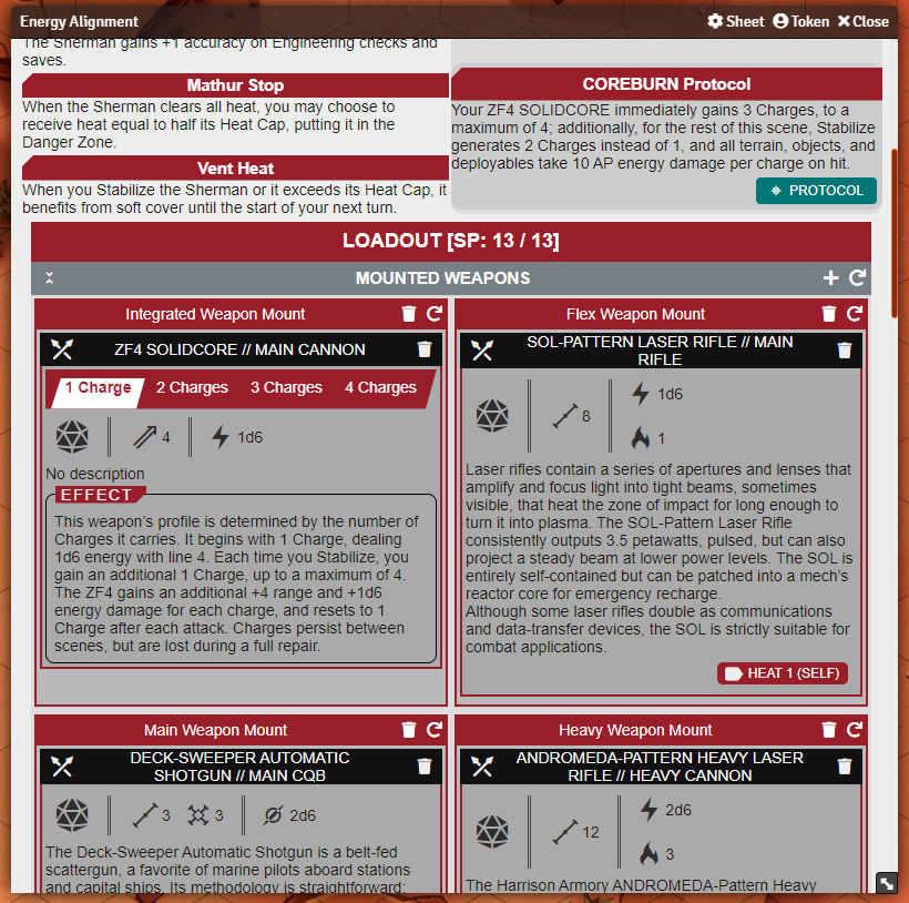 [FEATURE] [0.9.4] Remove weapons/profiles wobbling text · Issue #243 · Eranziel/foundryvtt ...