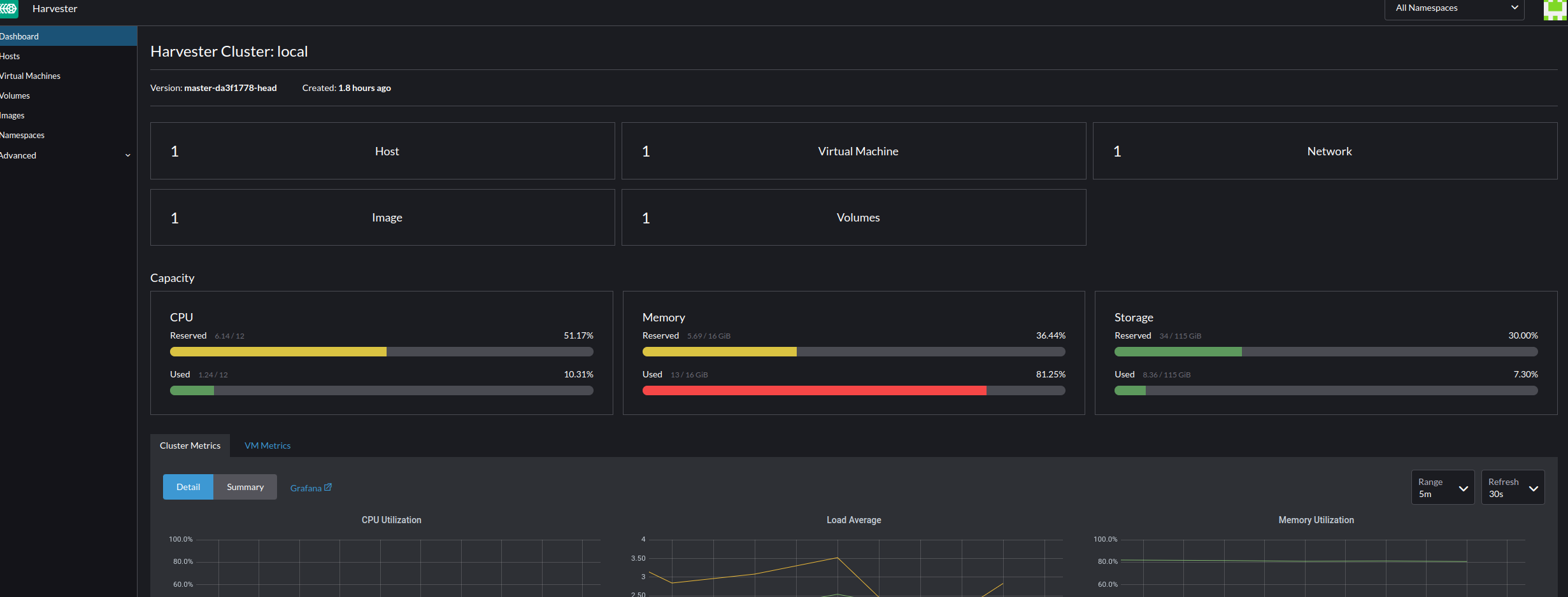 [BUG] When provisioning an RKE1 node drivercluster Harvester went down · Issue #1684 · harvester ...