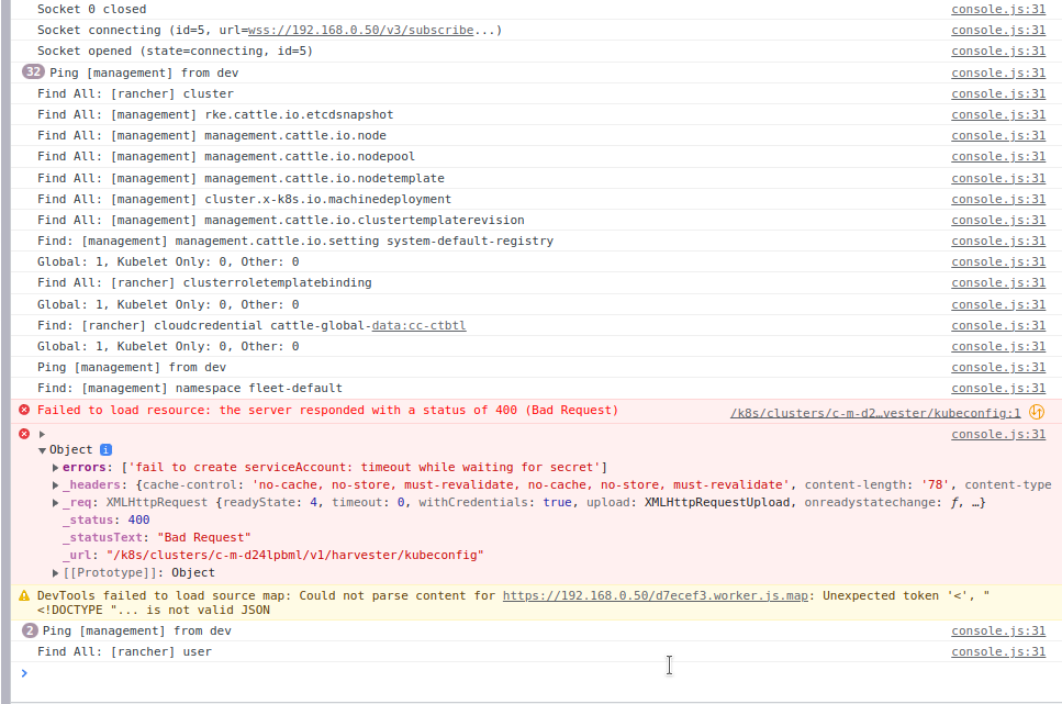 [BUG] Can't provision RKE2 cluster in Rancher · Issue #2889 · harvester/harvester · GitHub