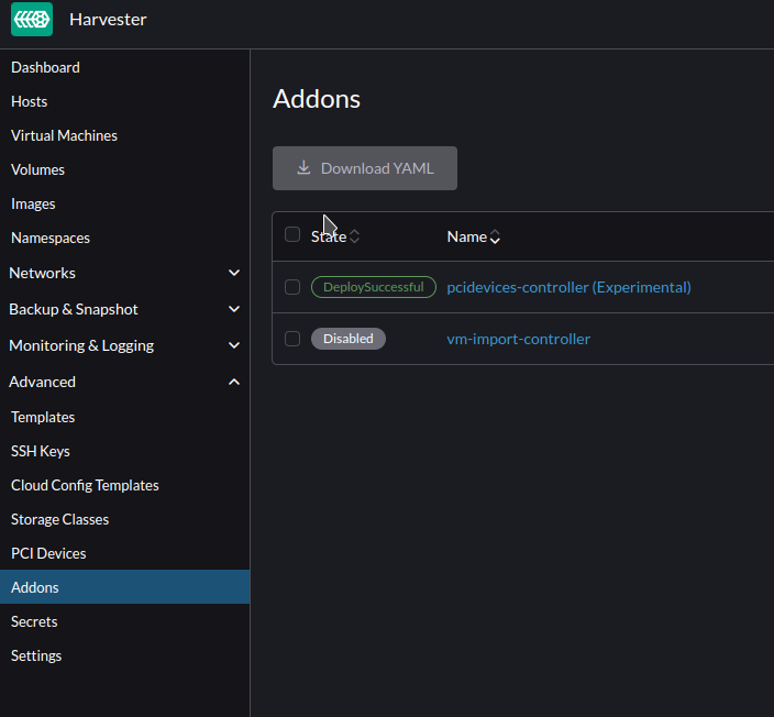 [FEATURE] PCIDevices should ignore mgmt and br nics · Issue #3199 · harvester/harvester · GitHub