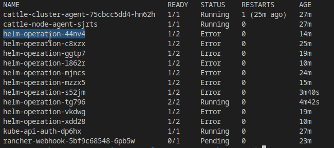 [BUG] rancher webhook fails on RKE1 clusters · Issue #41104 · rancher/rancher · GitHub