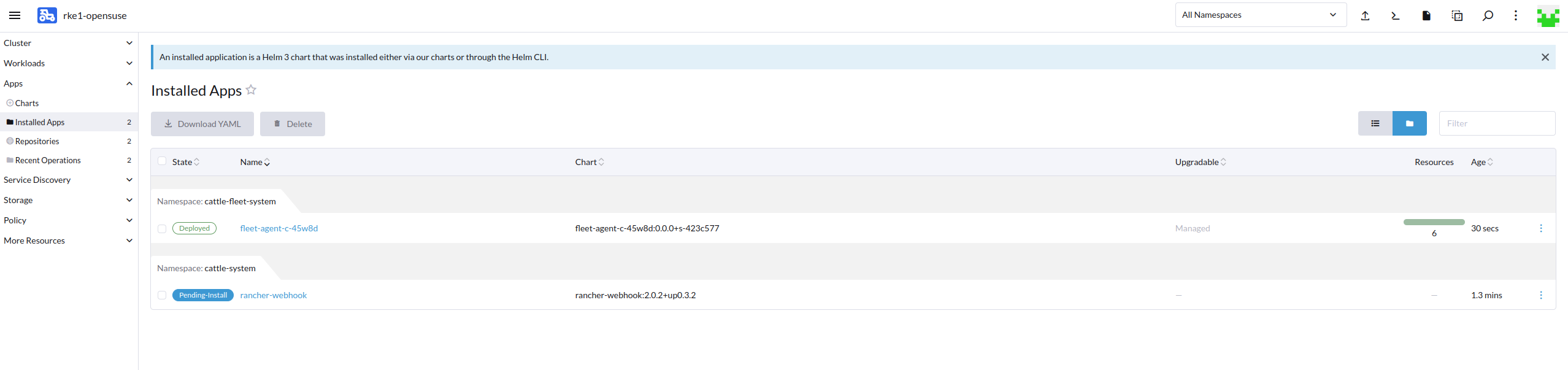 [BUG] rancher webhook fails on RKE1 clusters · Issue #41104 · rancher/rancher · GitHub