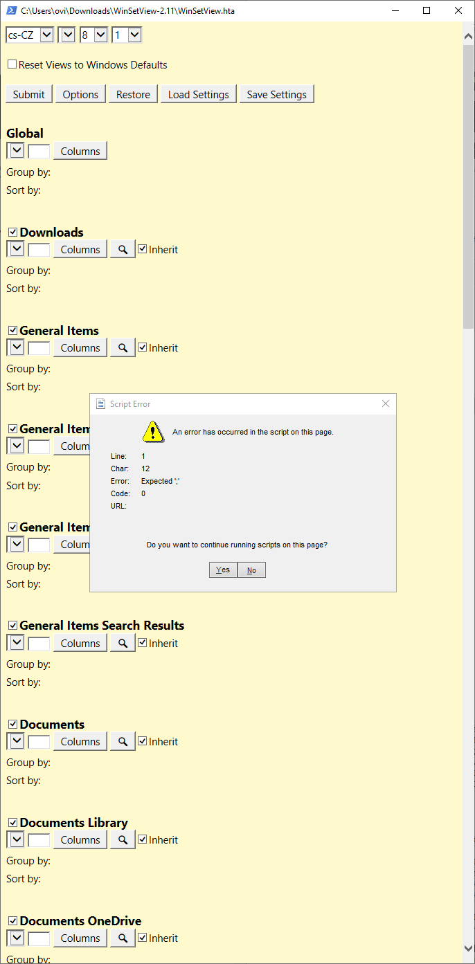 Getting script errors when executing the .hta file · Issue #19 · LesFerch/WinSetView · GitHub