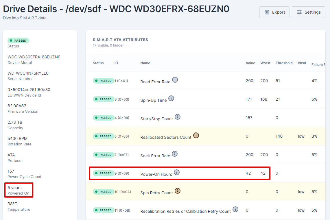 [BUG] smartctl returned an error code (64) while processing sda\n" type=metrics · Issue #286 ...